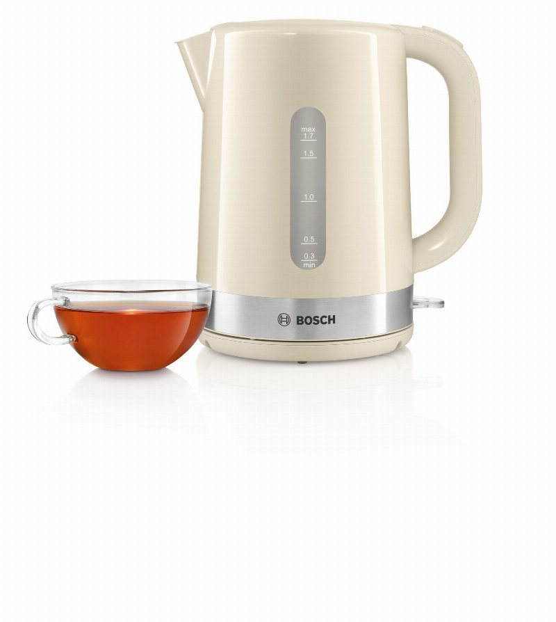 Bosch TWK7407 chaleira elétrica 1,7 l 2200 W Creme | rosalar