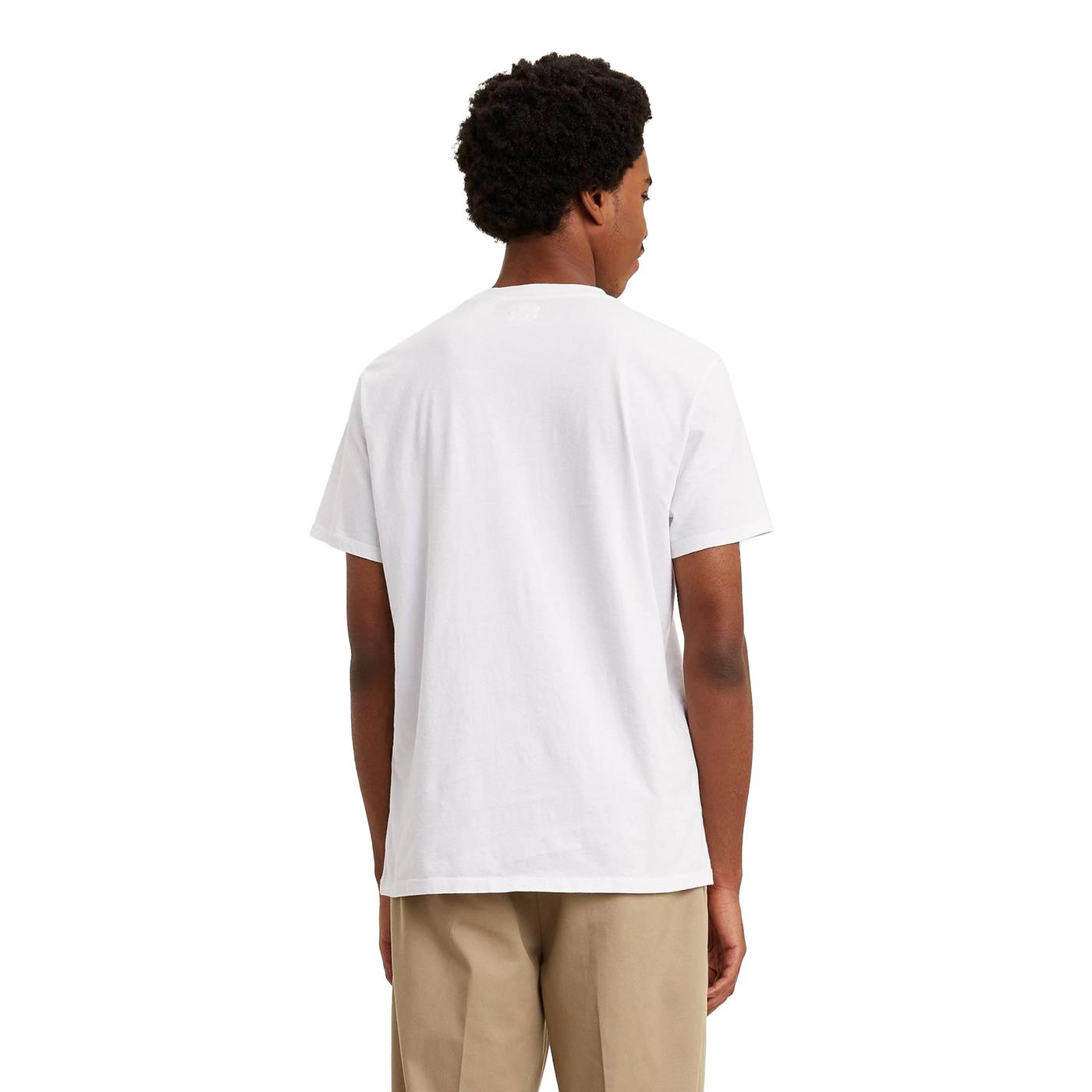 T Shirt Levis Ss Original Housemark Tee Branco De Homem 56605 0000